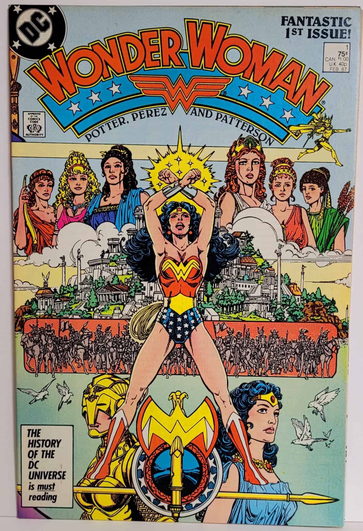 Wonder Woman (1987) #1A - Baú das HQs