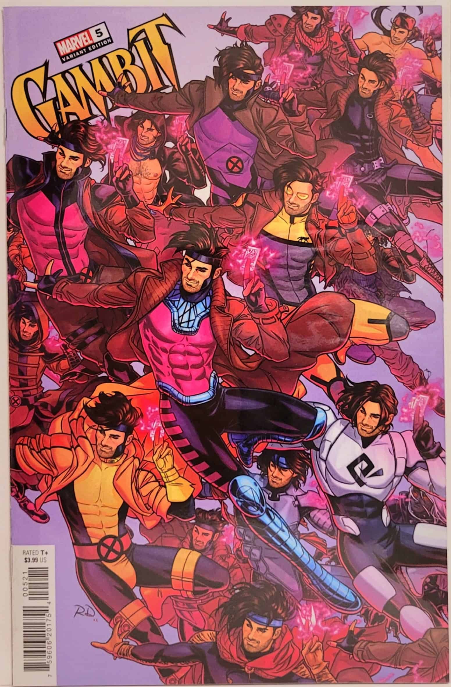 Gambit #5B Cvr Russell Dauterman - Baú das HQs