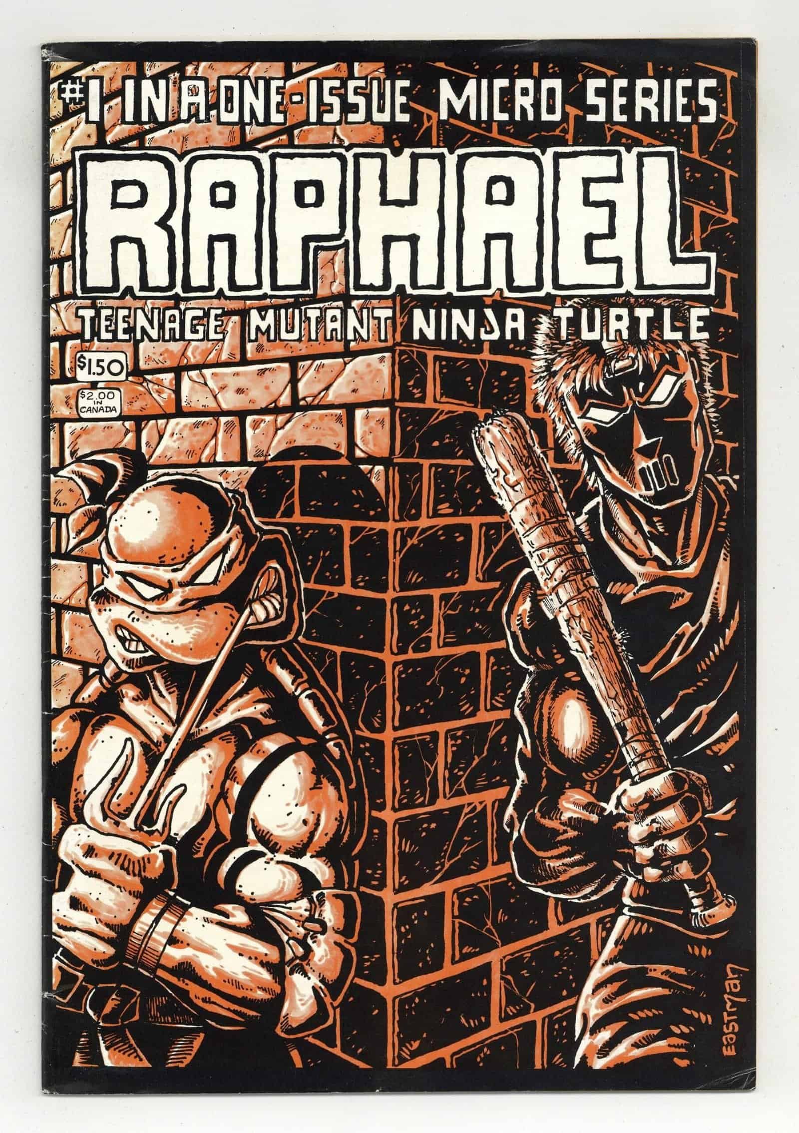 Raphael Teenage Mutant Ninja Turtles #1 1st Printing - Baú das HQs