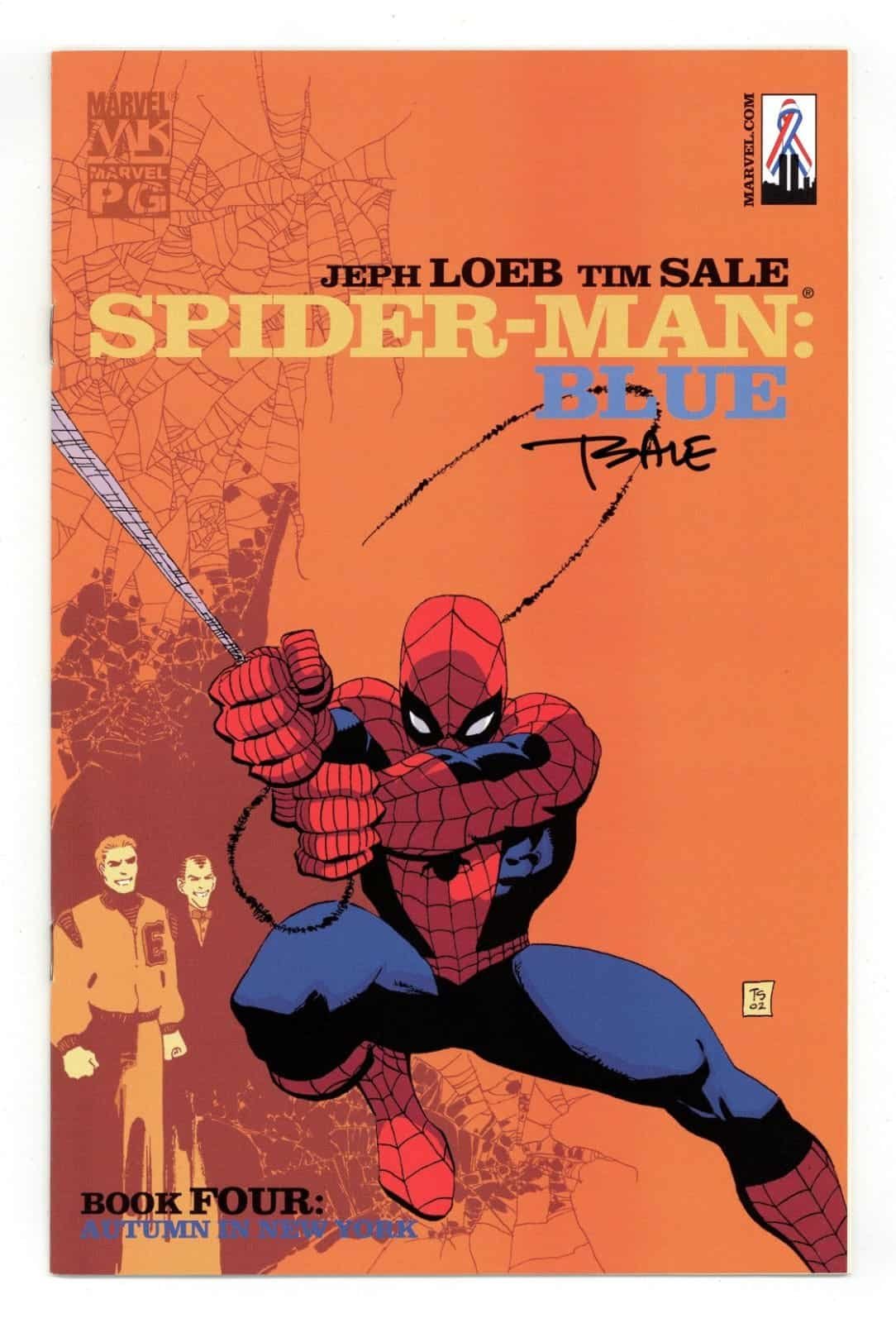 Spider-Man Blue #4 Signed by Tim Sale - Baú das HQs